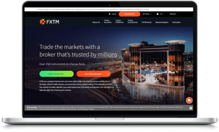 FXTM review - Scam? Mobile? Demo account? Read more.
